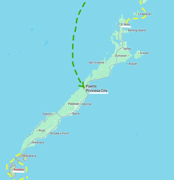 Balabac Island, Palawan - Island Hopping Boat Tour Guide - Palawan